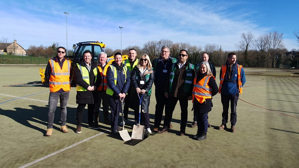 Kettering 3G football pitch and pavilion project kicks off!