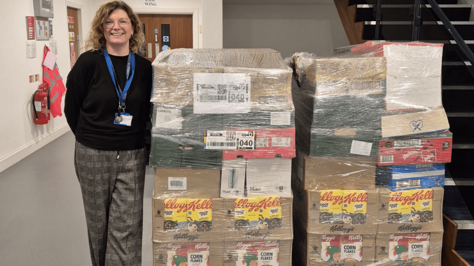Pallets of Hope Deliver £40,000 Worth of Food & Gifts